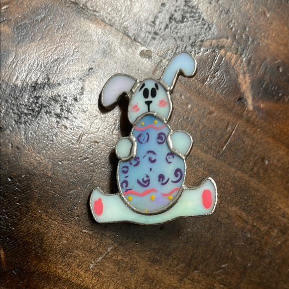 Jewelry | Colorful Bunny Enamel Pin | Poshmark